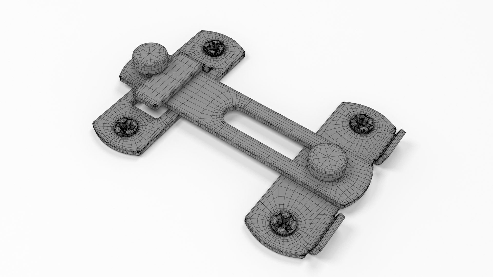 3D Flip Latch Model - TurboSquid 1820159