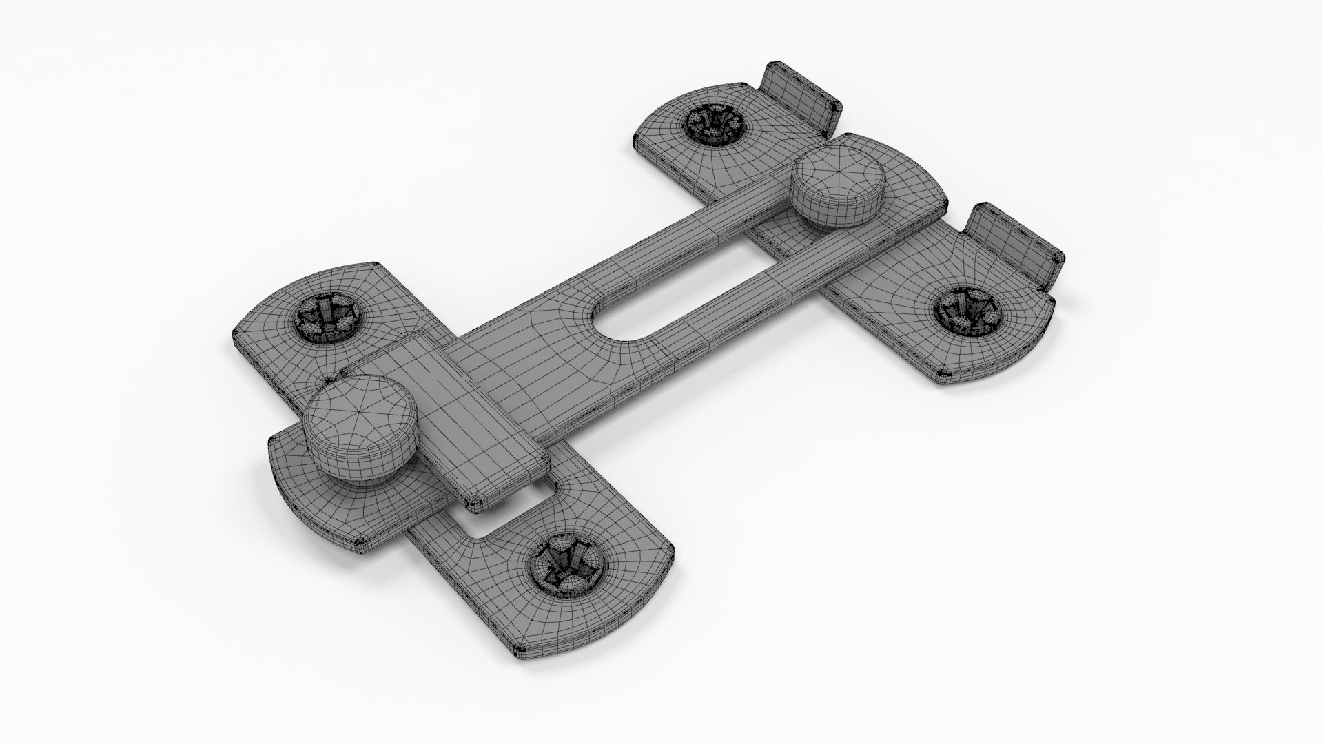 3D Flip Latch Model - TurboSquid 1820159