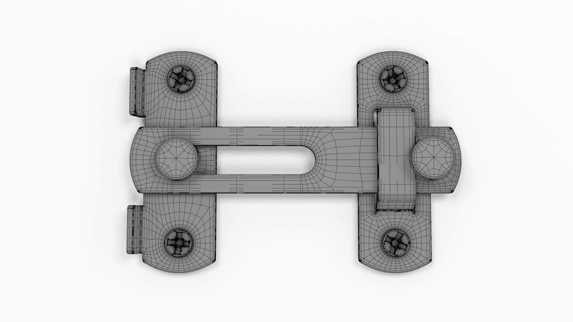 3D Flip Latch Model - TurboSquid 1820159
