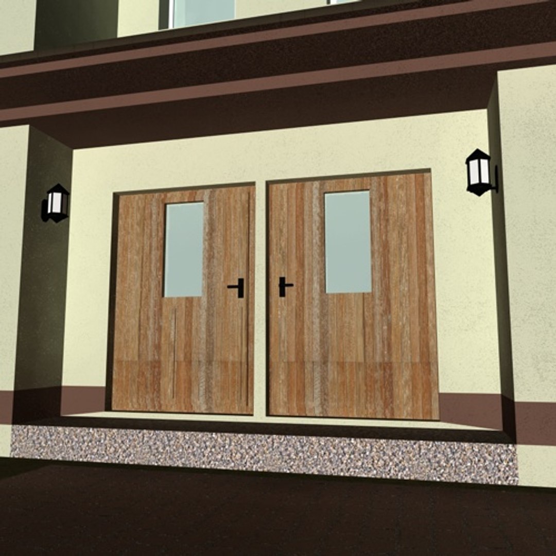 3d Small Apartment Building Model