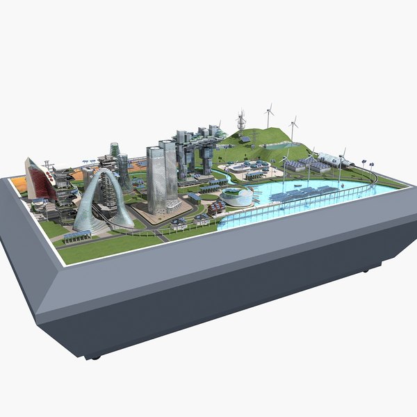 modelo 3d Future City Sand Table 1 - TurboSquid 1985046