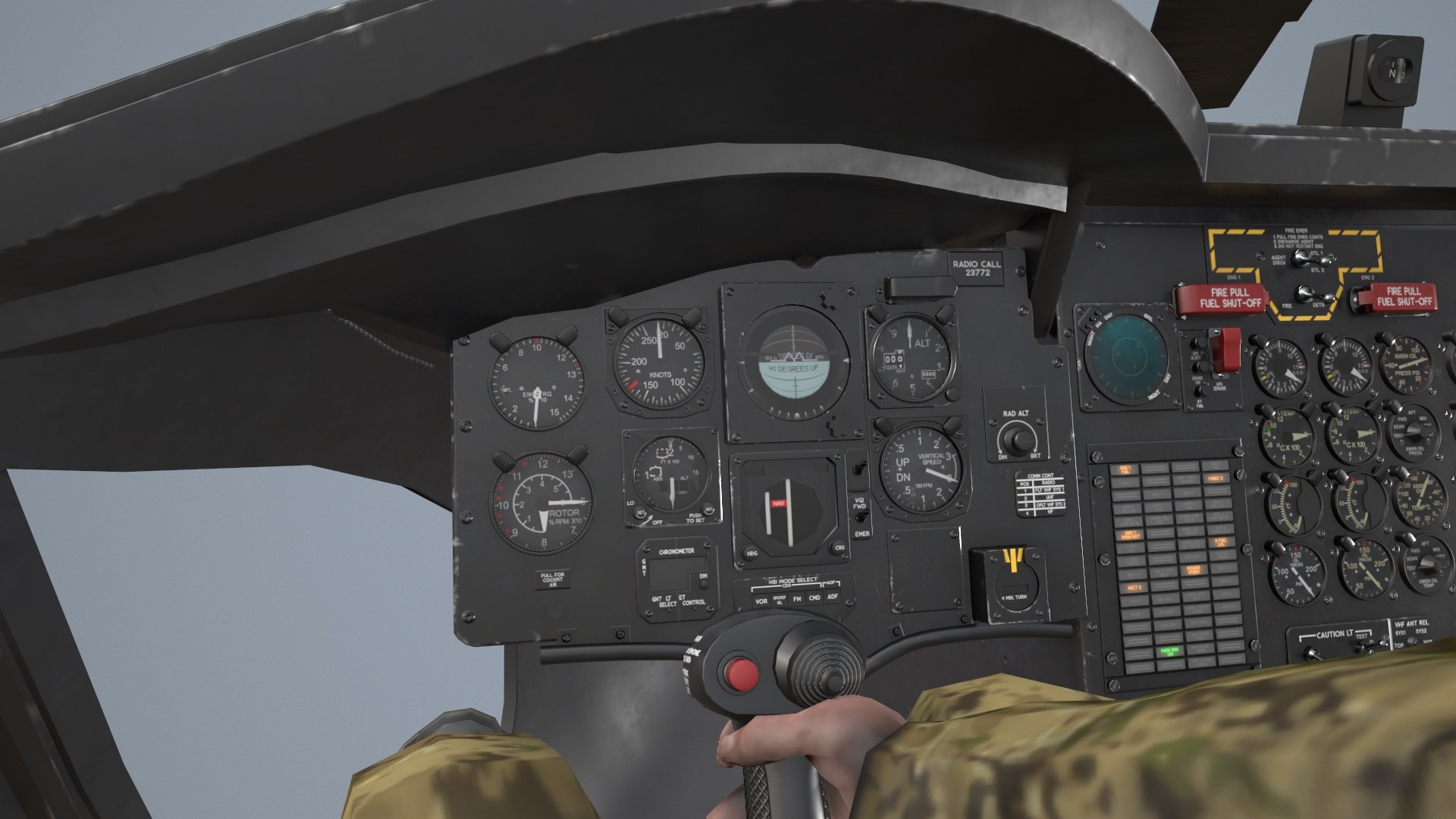 CH-47 Chinook Luftwaffe Complex Animation 3D model - TurboSquid 2169620