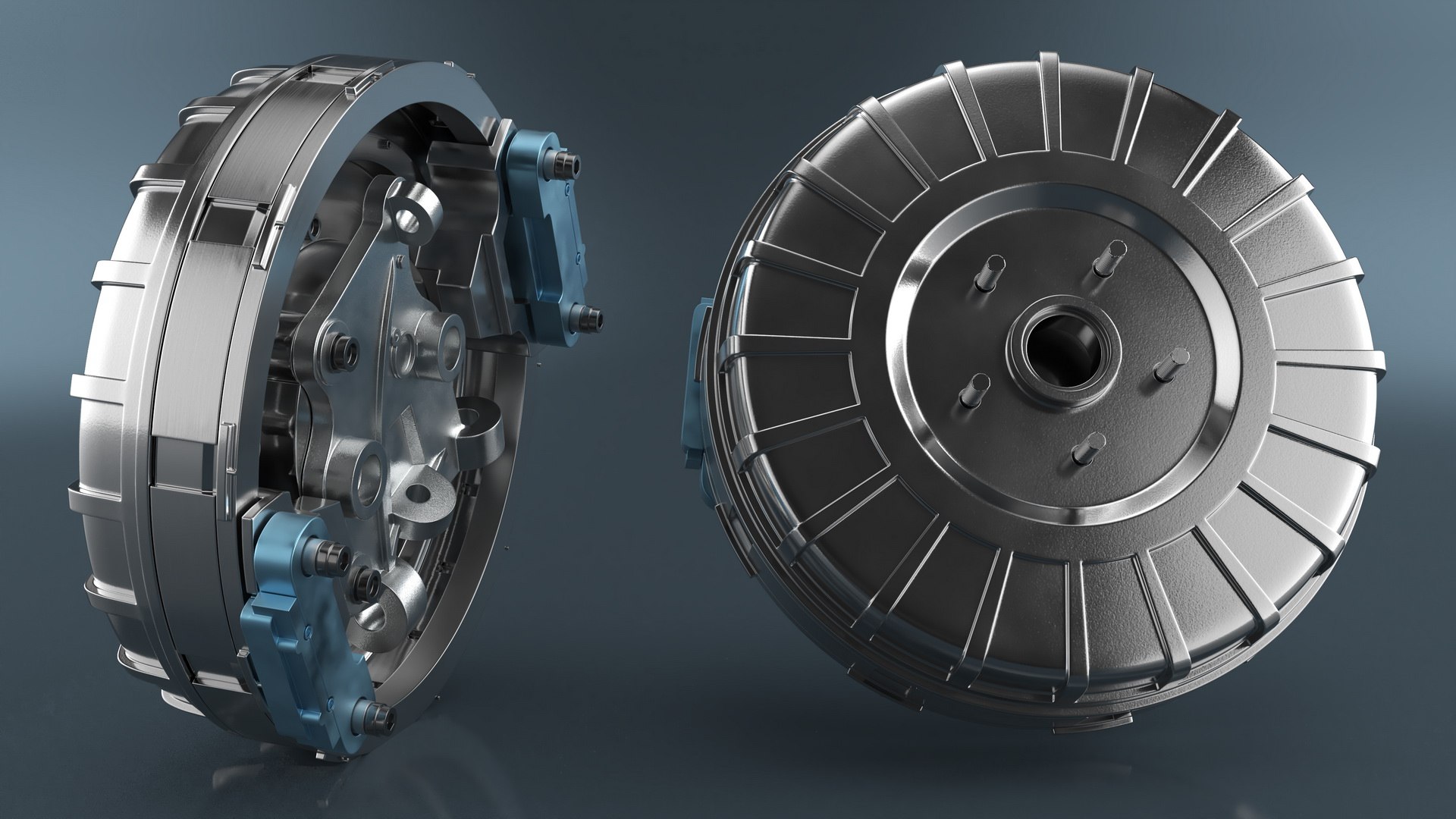 In-Wheel Electric Drive Assembly 3D Model - TurboSquid 2396111