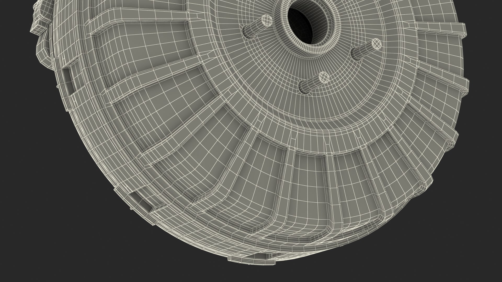 In-Wheel Electric Drive Assembly 3D Model - TurboSquid 2396111