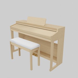 Download 3D Upright Piano Blender Models - TurboSquid
