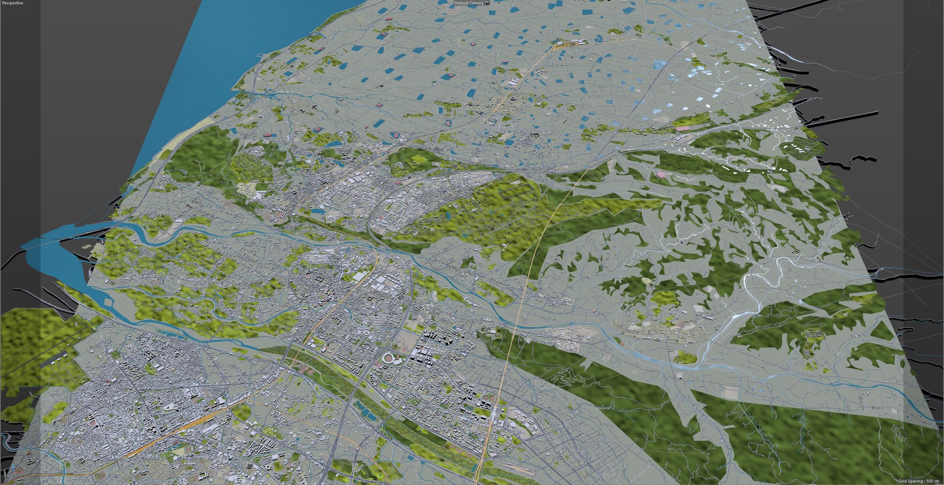 3D Zhubei Hsinchu County Taiwan Model - TurboSquid 2042552