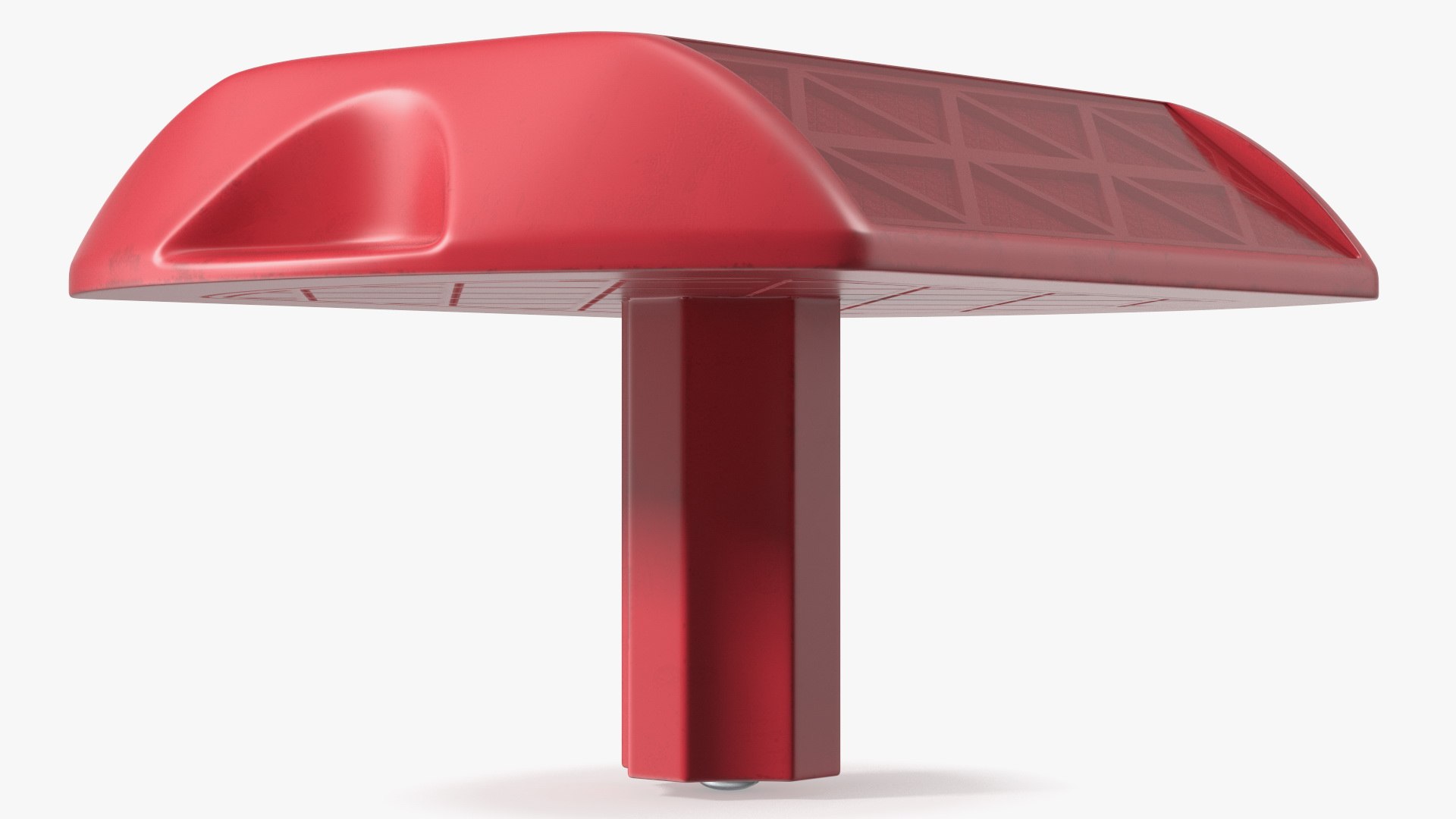 3D Raised Road Marker Red Model - TurboSquid 2076168