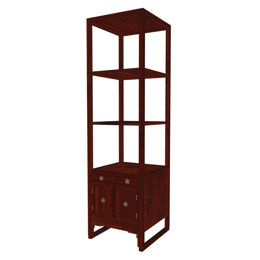 Game Ready Traditional 4th Floor Shelf 3D model - TurboSquid 2090120