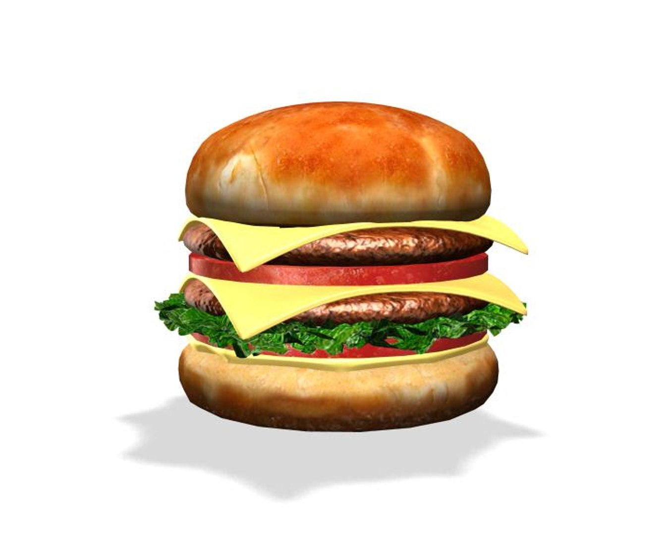Hamburger Burger 3d Model