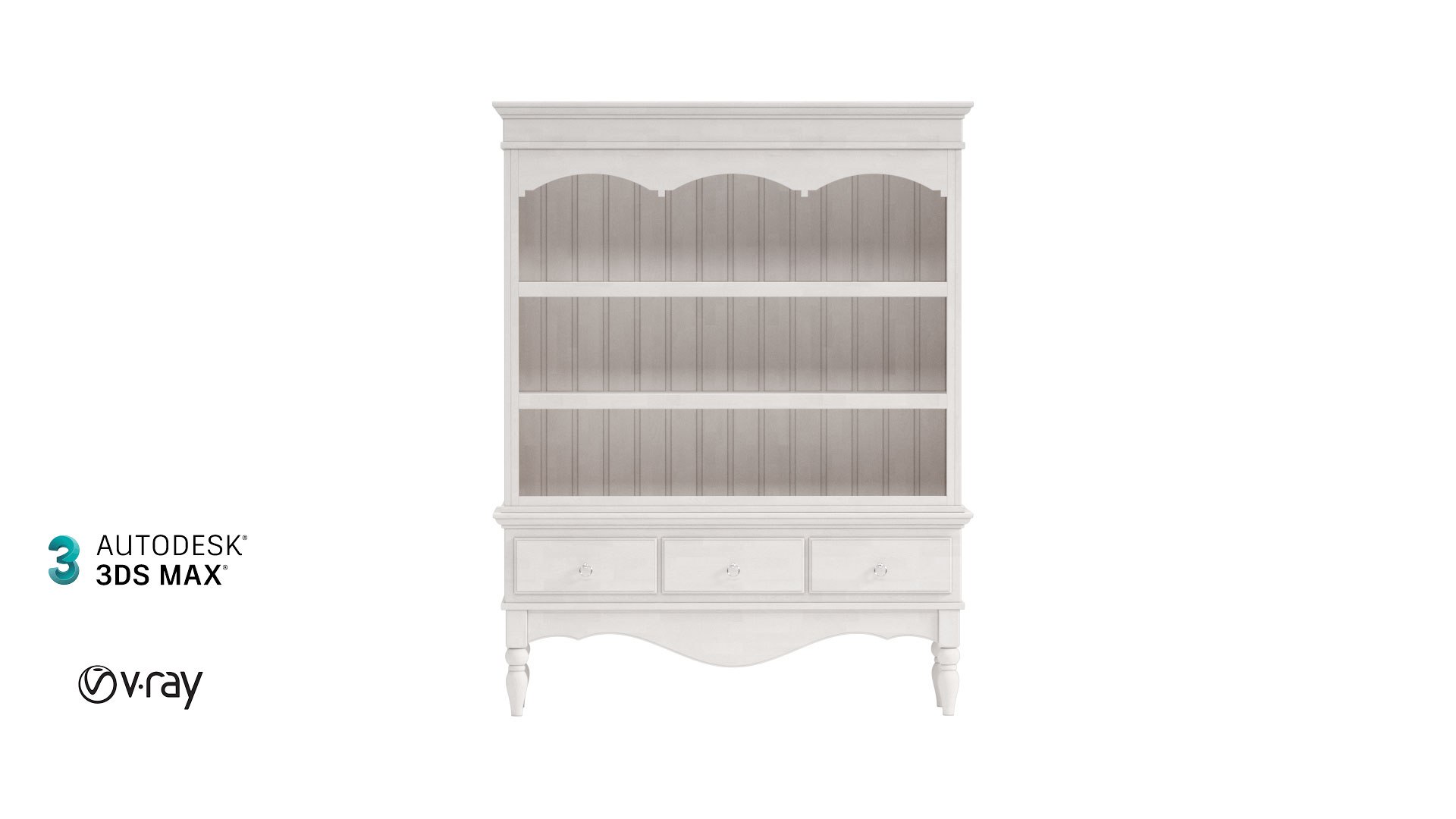 Bookcase 3D Model - TurboSquid 2173807