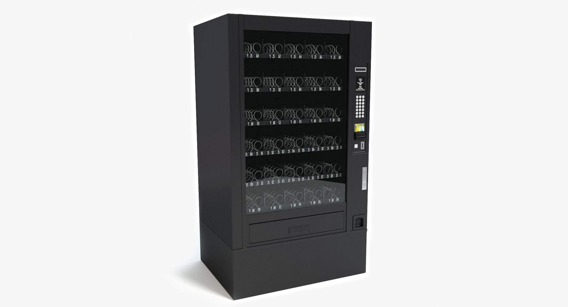 3d Vending Machine Model