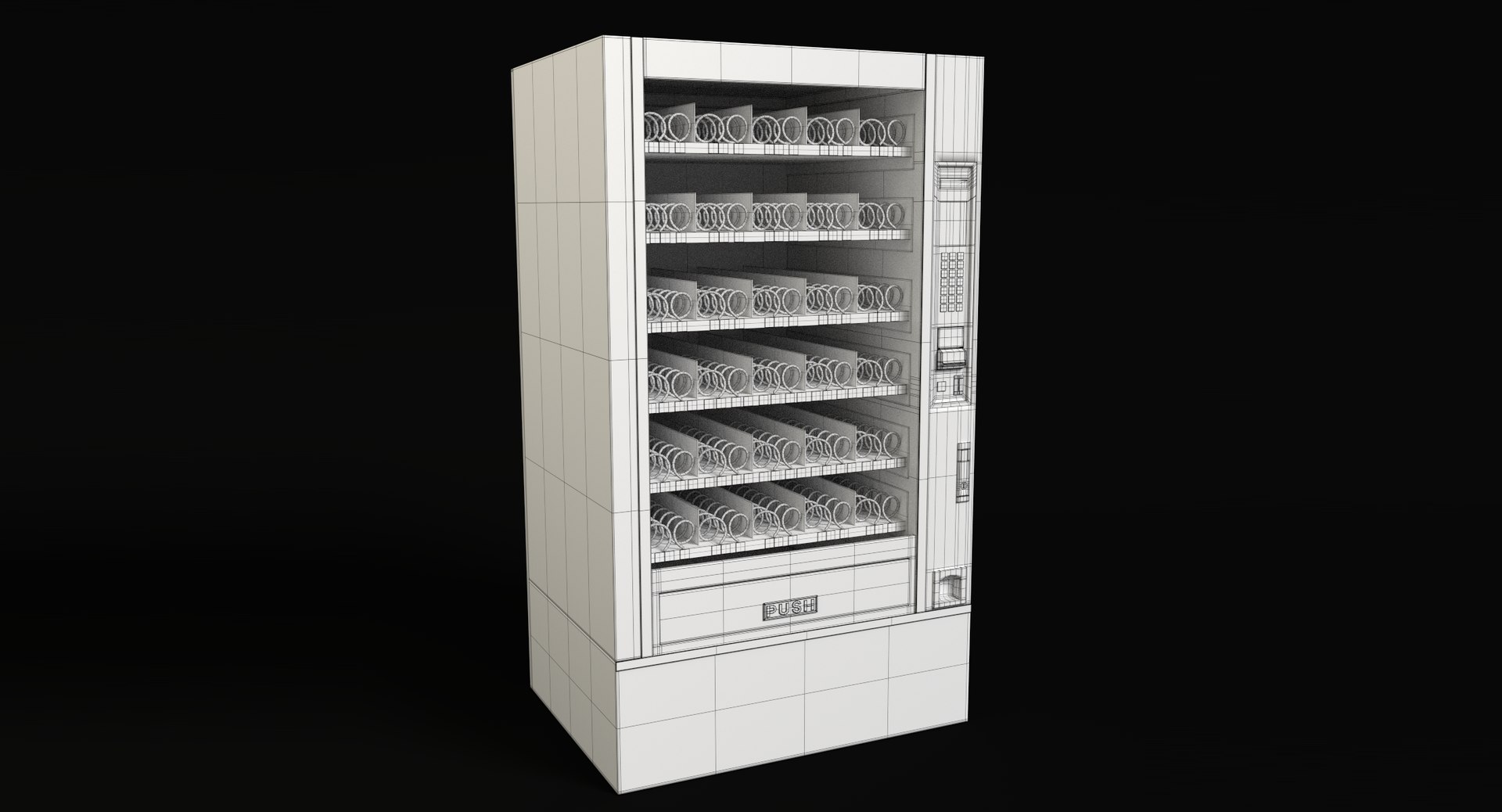 3d Vending Machine Model