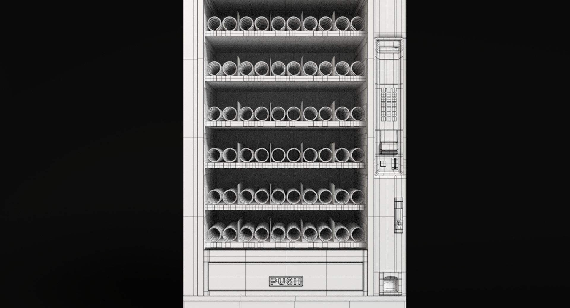 3d Vending Machine Model