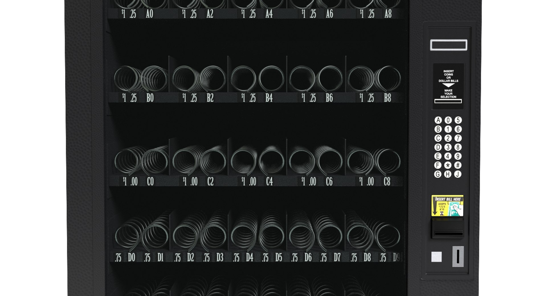 3d Vending Machine Model