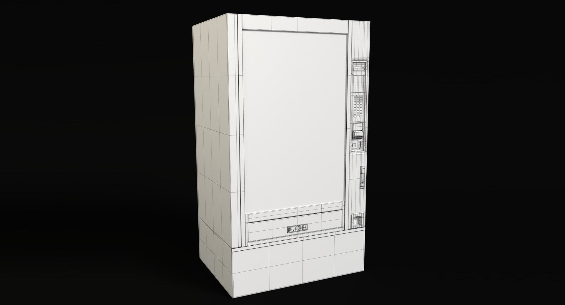 3d Vending Machine Model
