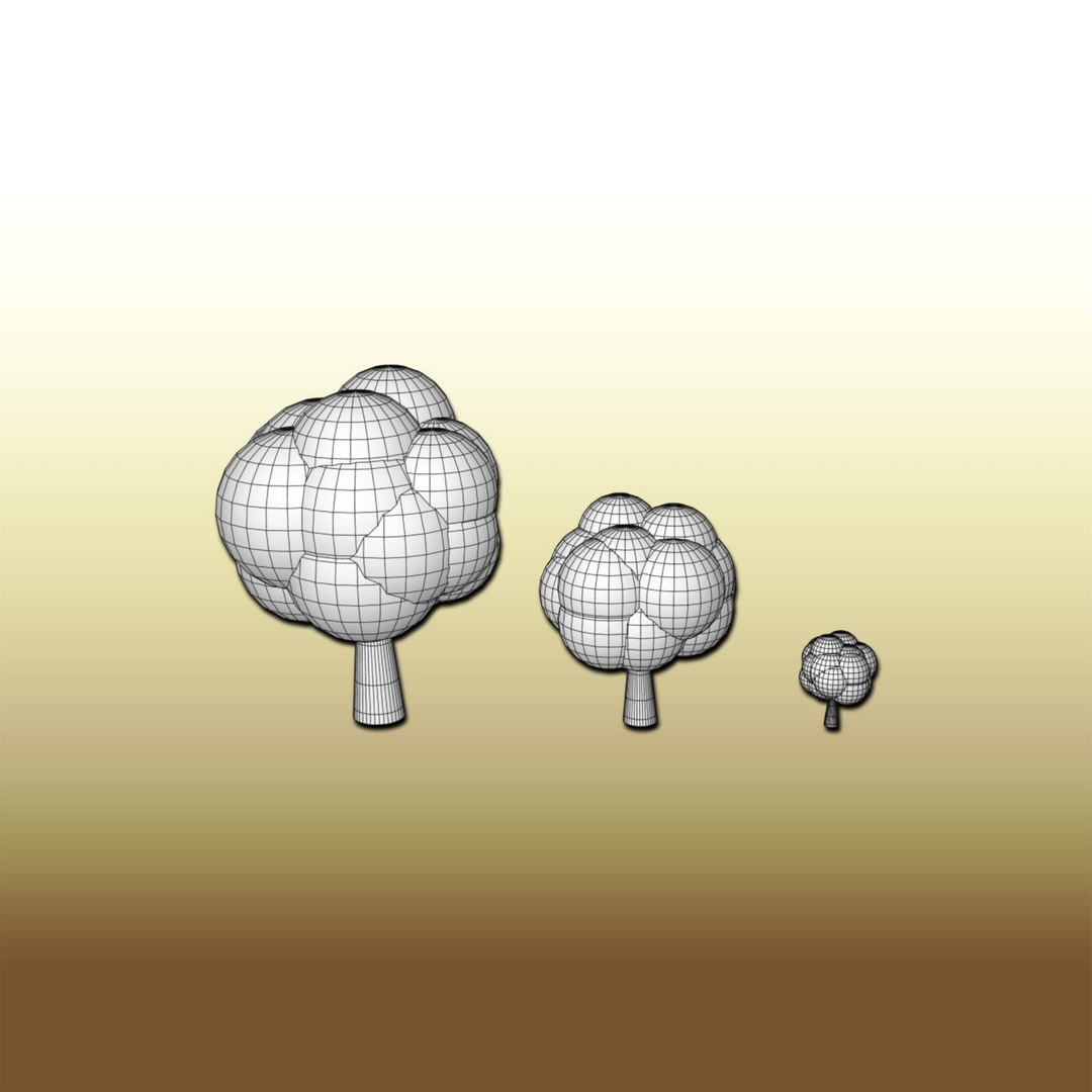 Tree modeled 3D - TurboSquid 1696163