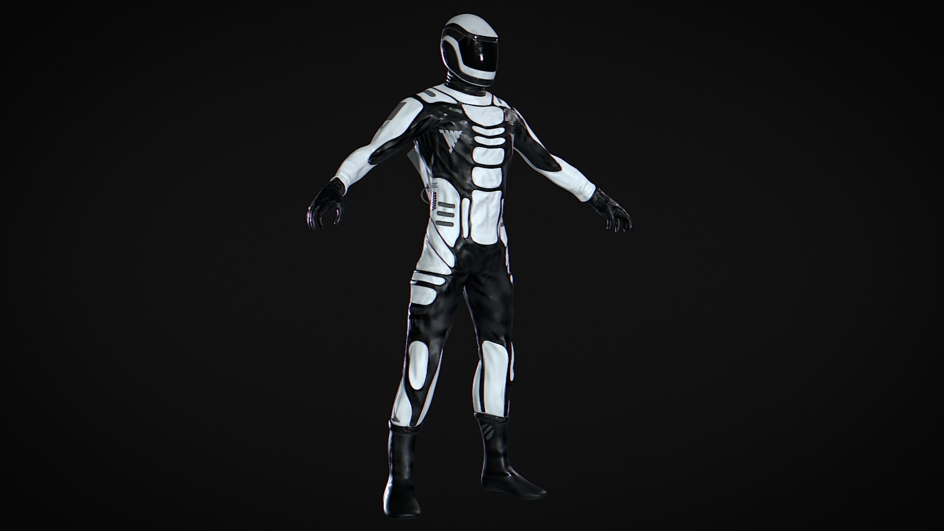 Jet Bike Rider 3D Model - TurboSquid 1824411