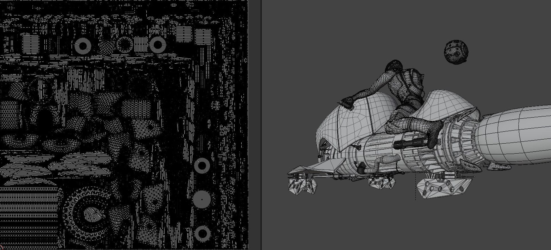 Jet Bike Rider 3D Model - TurboSquid 1824411