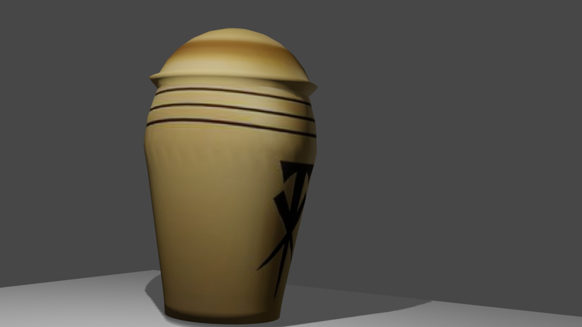 3D wwe undertaker urn model - TurboSquid 1600626
