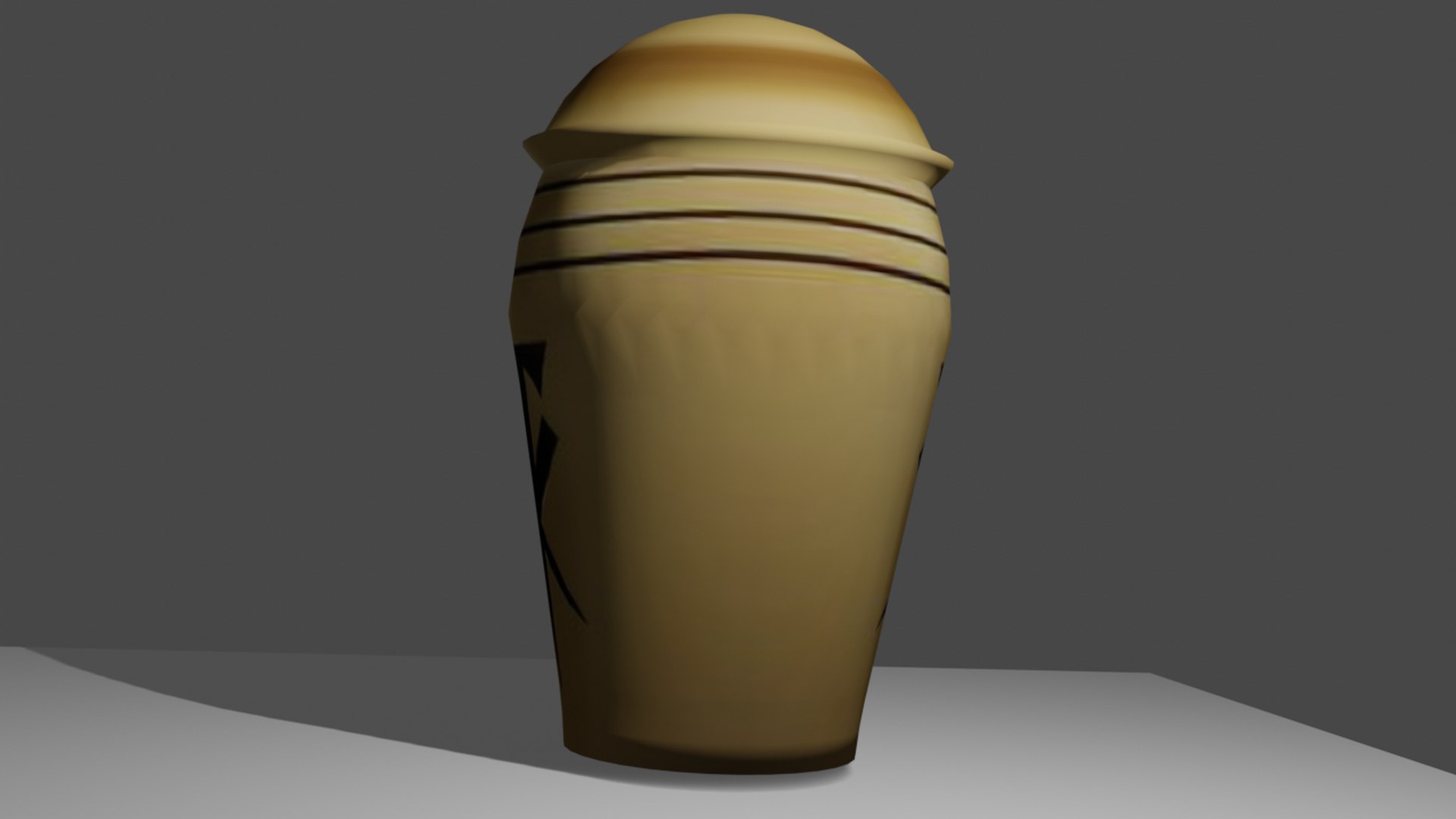 3D wwe undertaker urn model - TurboSquid 1600626