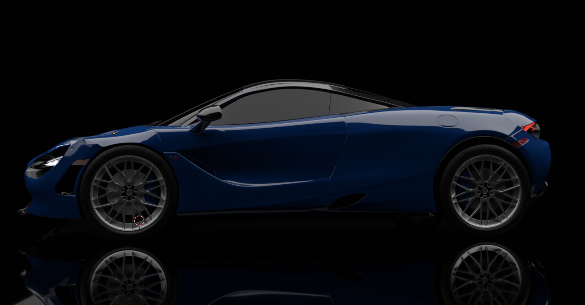 Blue mclaren model - TurboSquid 1499801