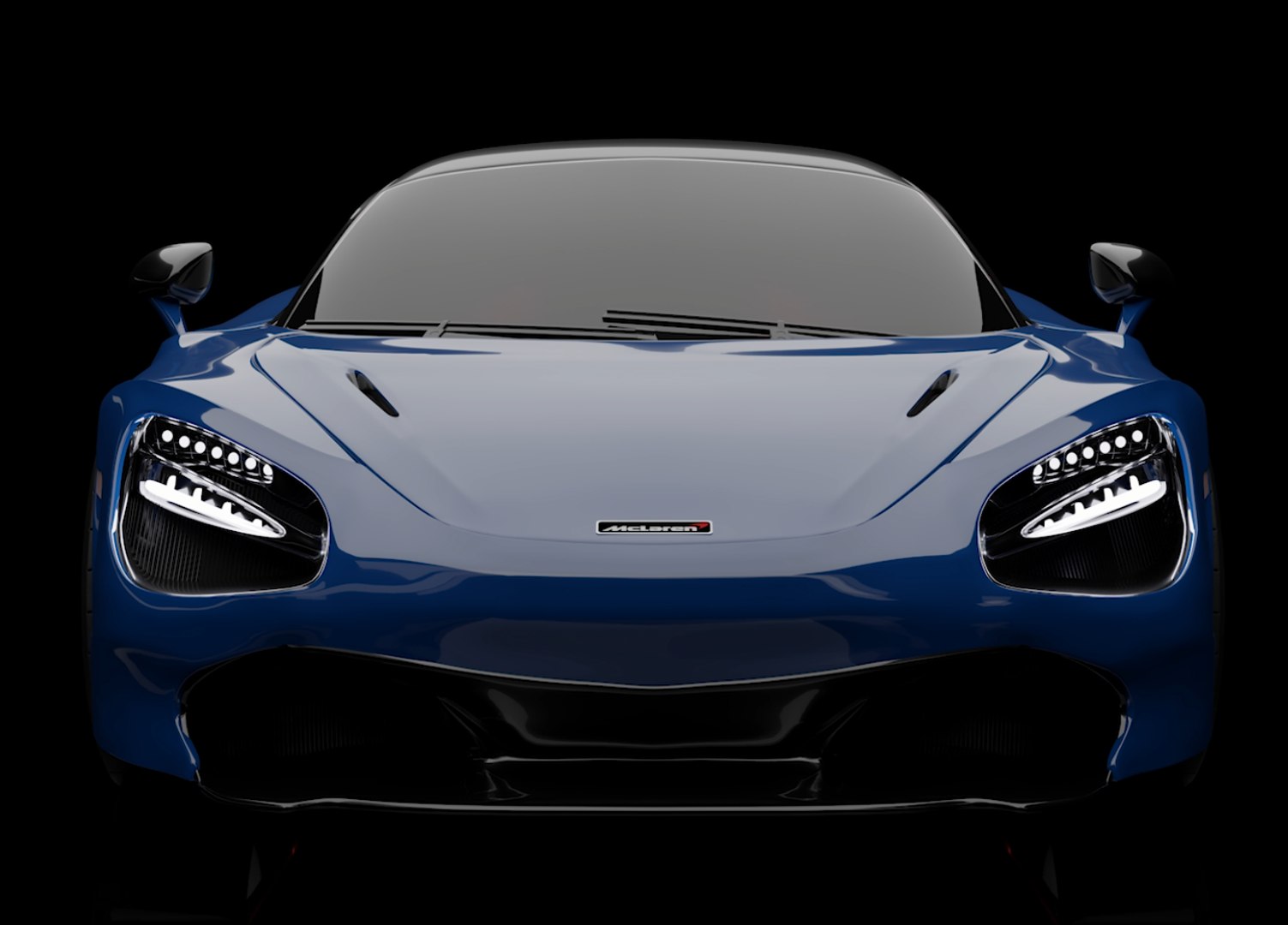 Blue mclaren model - TurboSquid 1499801