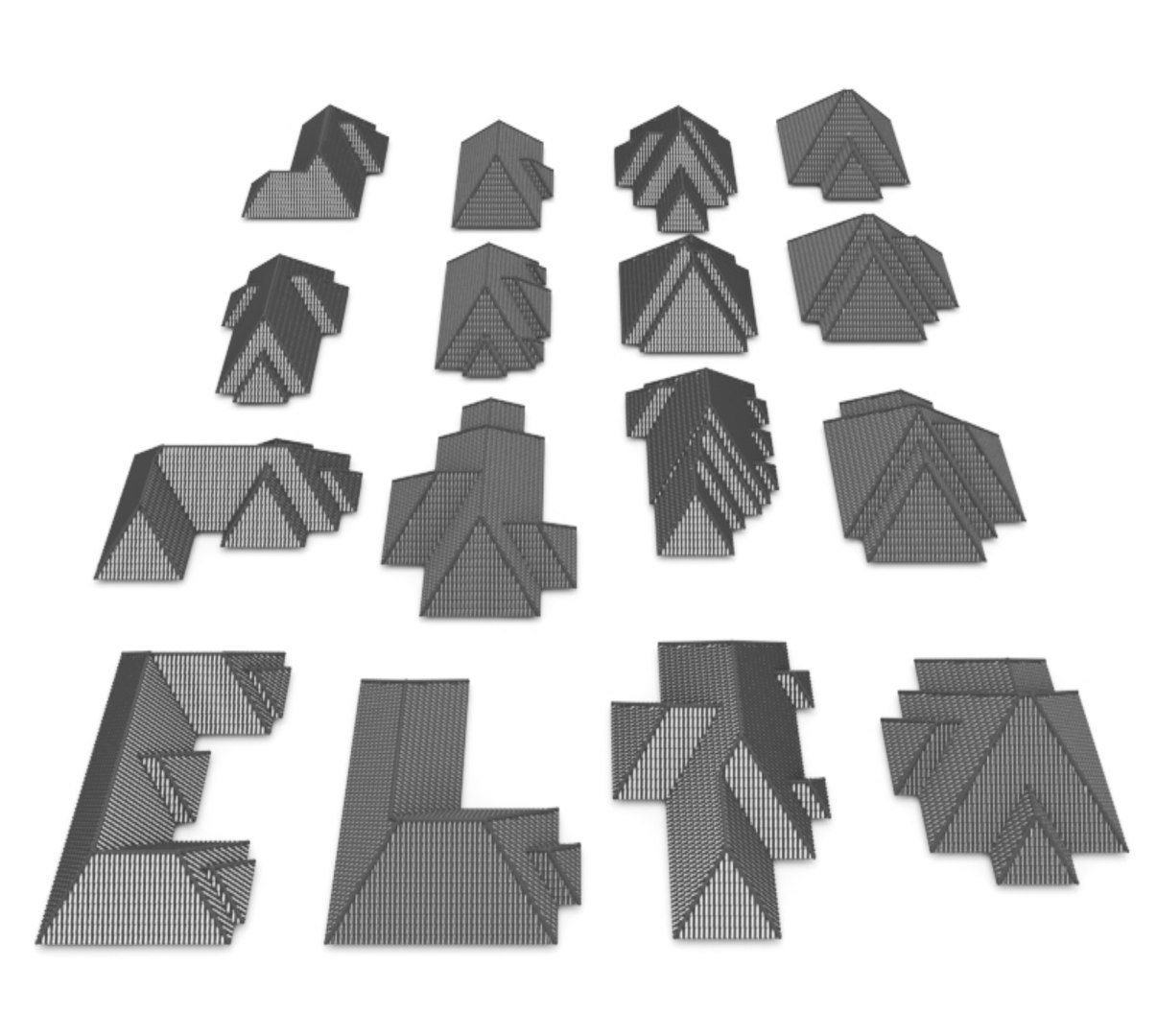 3D Realistic Roof Collections 2 - TurboSquid 1723247