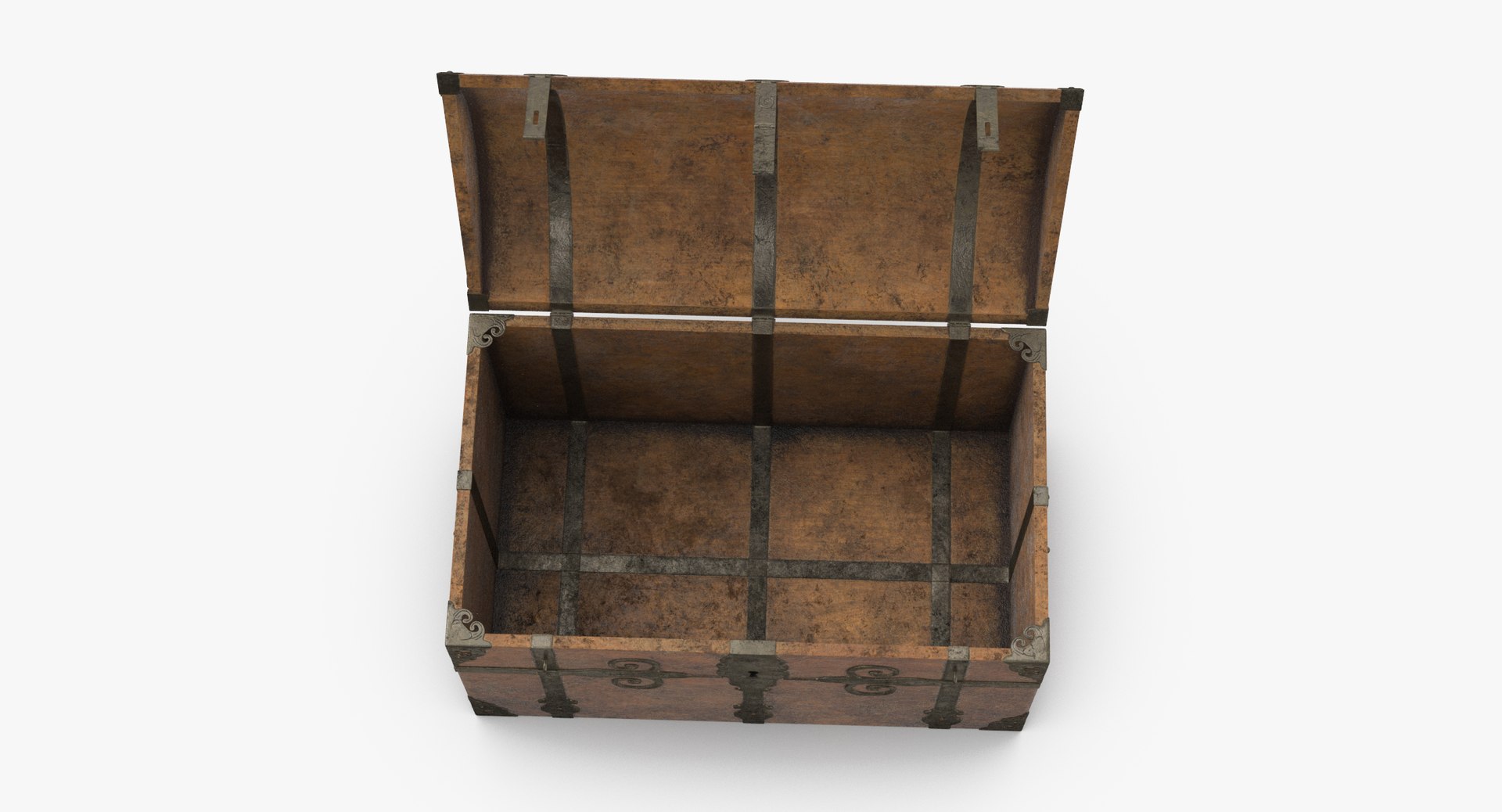 3d Model Medieval Sea Chest