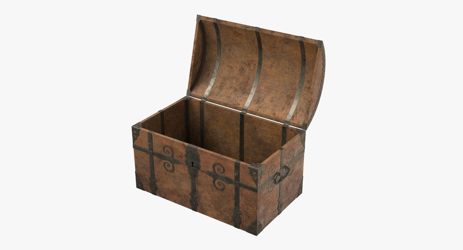 3d Model Medieval Sea Chest