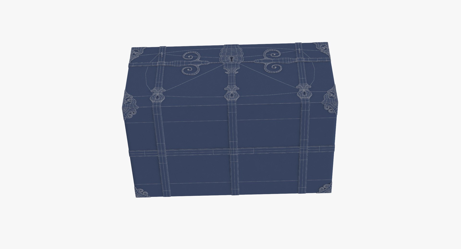 3d Model Medieval Sea Chest