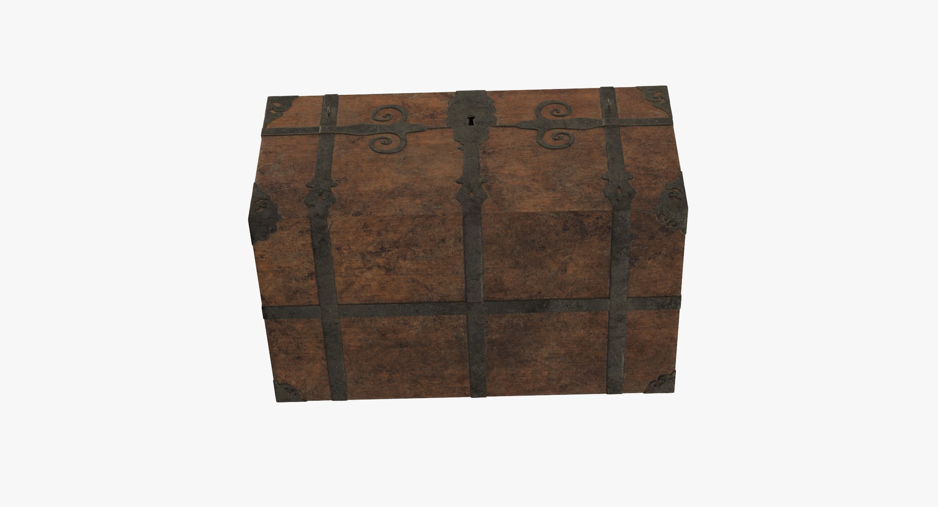 3d Model Medieval Sea Chest