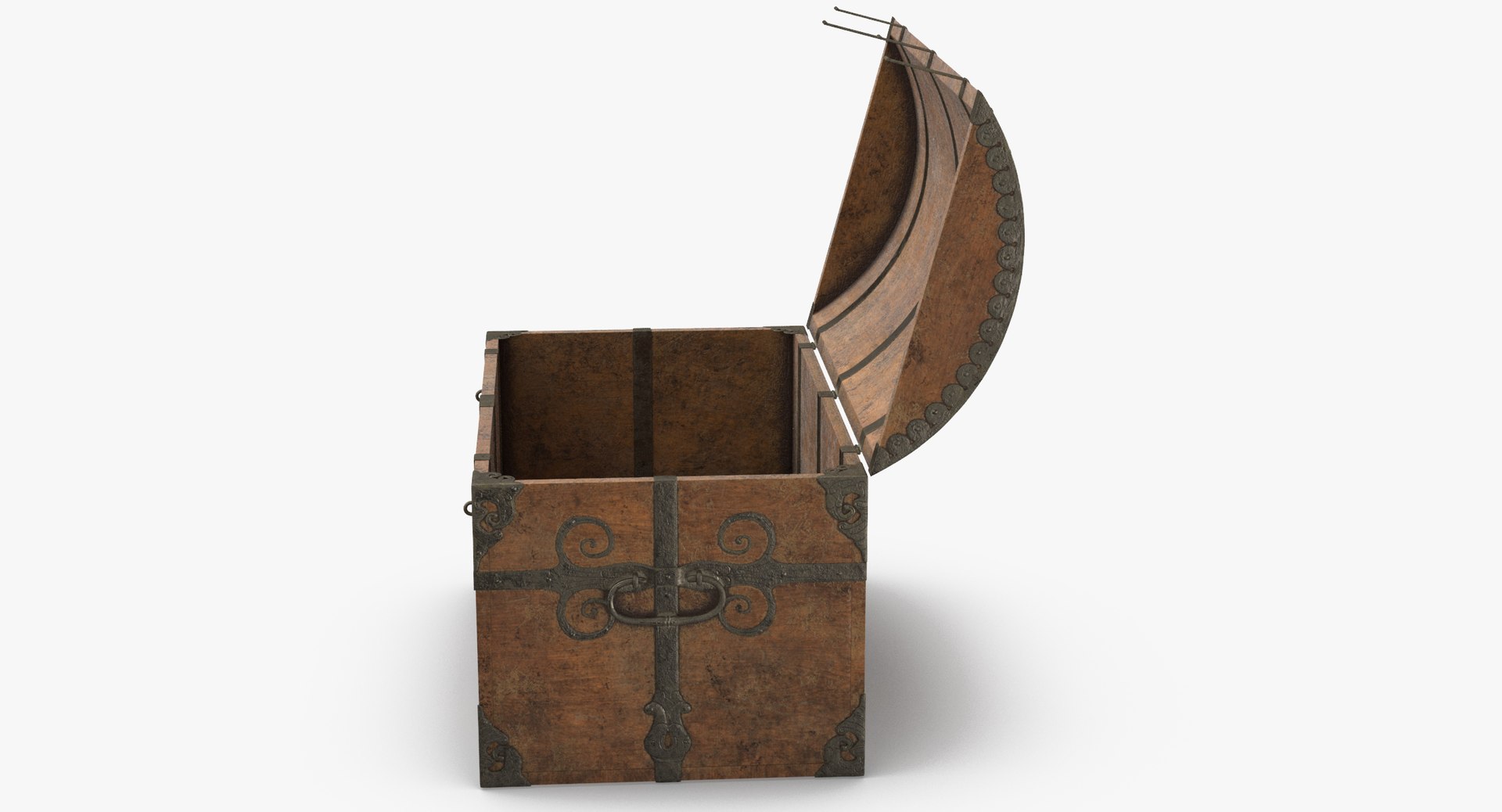 3d Model Medieval Sea Chest