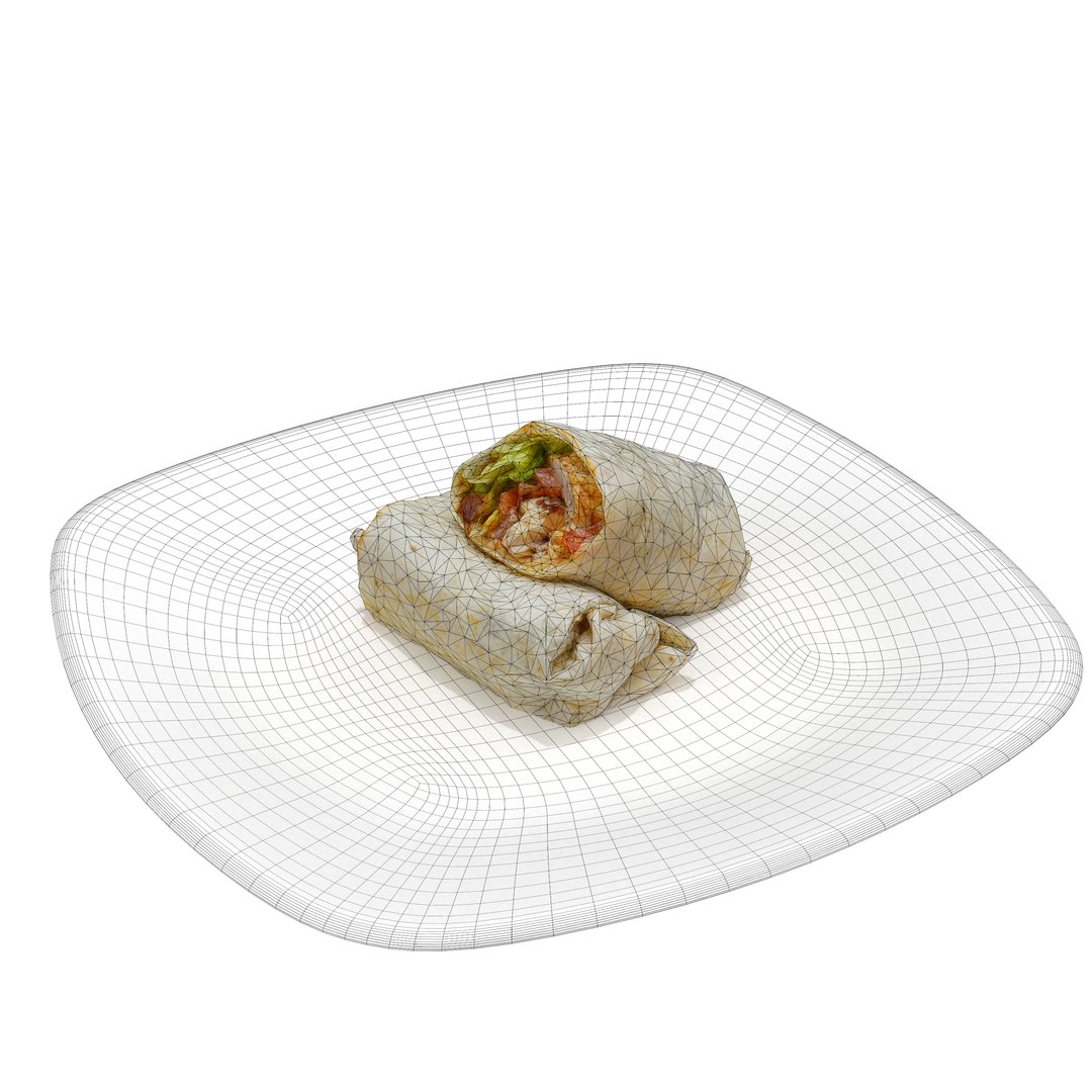 3D Model Meat Food Shawarma - TurboSquid 1592317