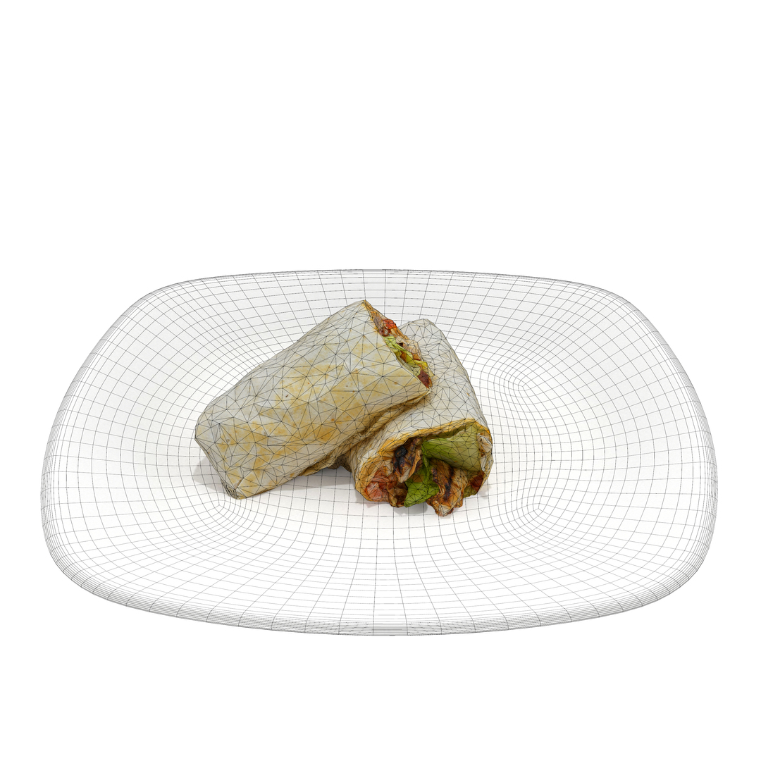 3D Model Meat Food Shawarma - TurboSquid 1592317