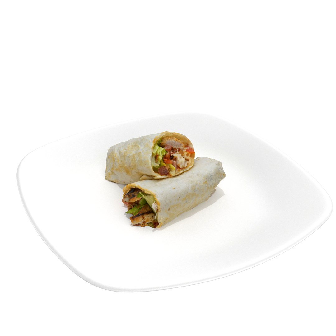 3D Model Meat Food Shawarma - TurboSquid 1592317