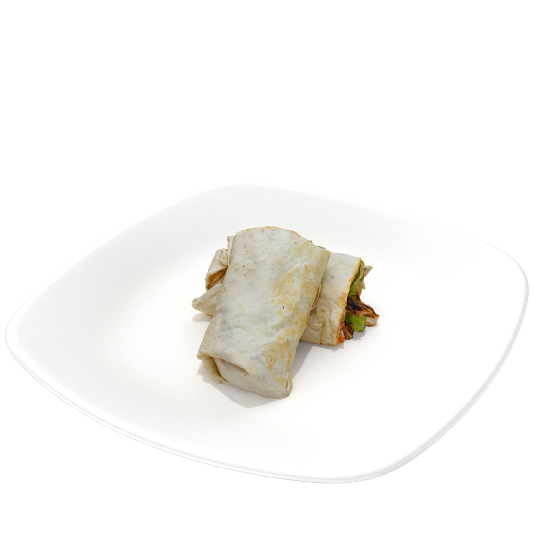3D Model Meat Food Shawarma - TurboSquid 1592317