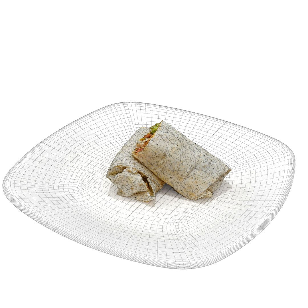 3D Model Meat Food Shawarma - TurboSquid 1592317
