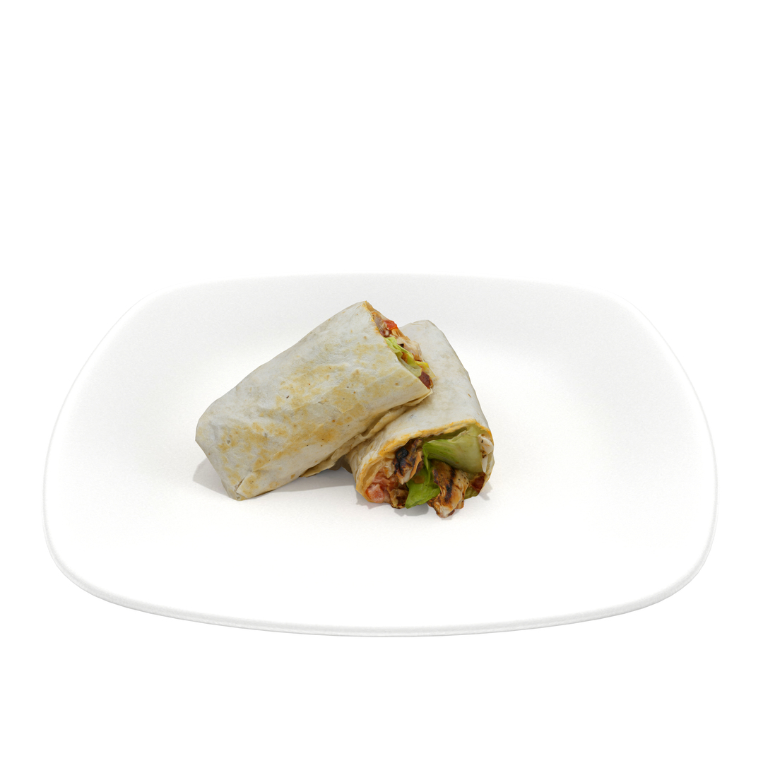 3D Model Meat Food Shawarma - TurboSquid 1592317