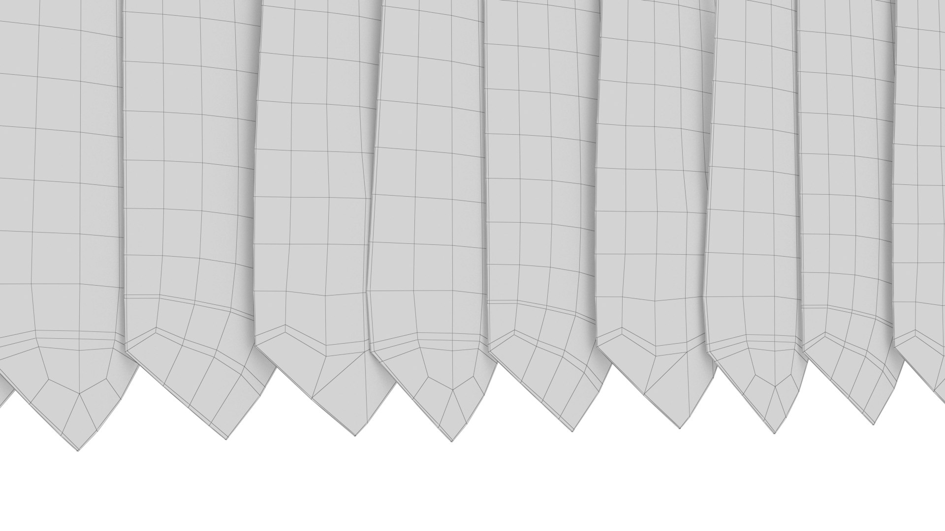 Realistic ties 3D model - TurboSquid 1449443