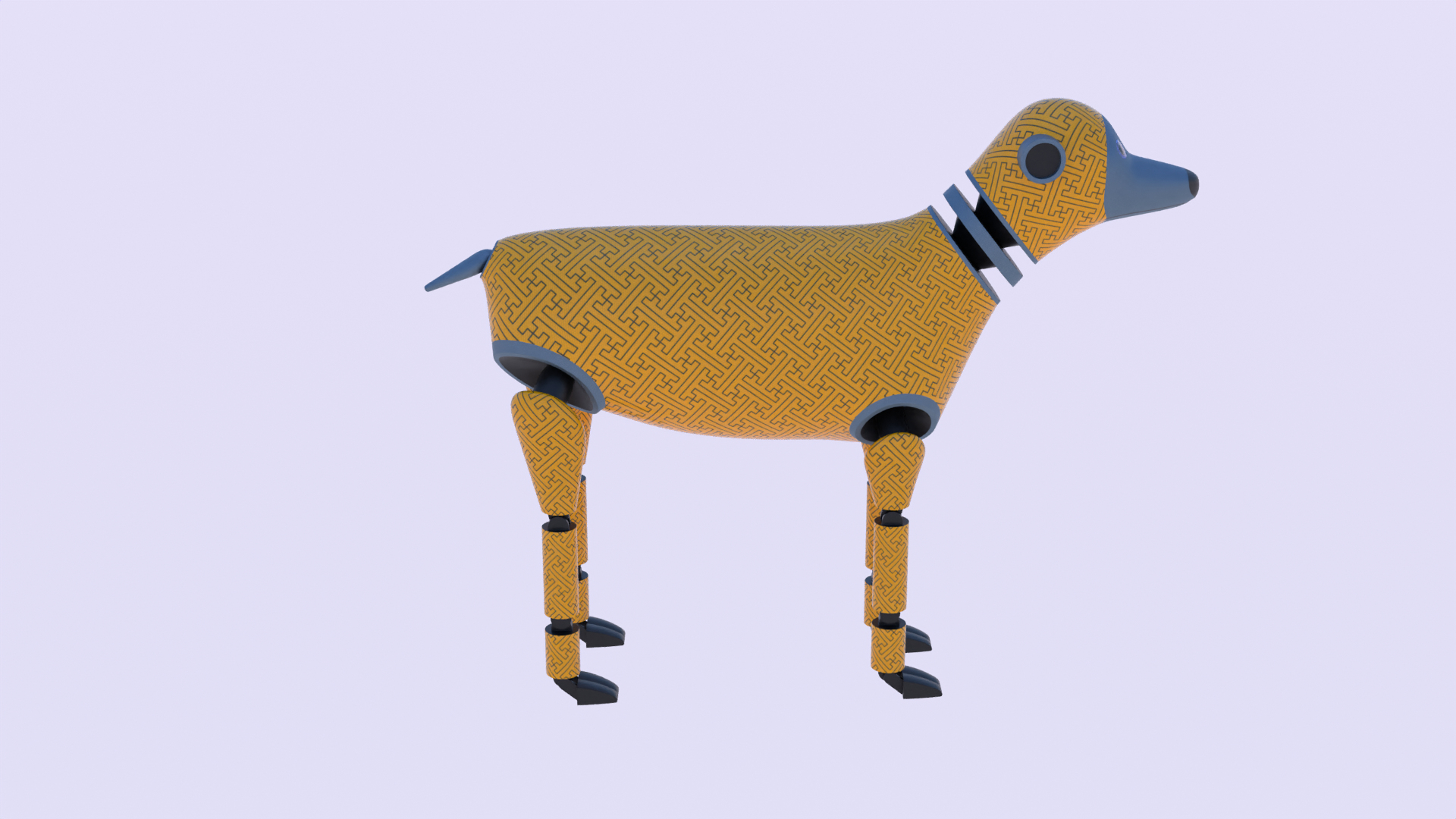 Robotic Dog III PBR 2 Model - TurboSquid 2279575