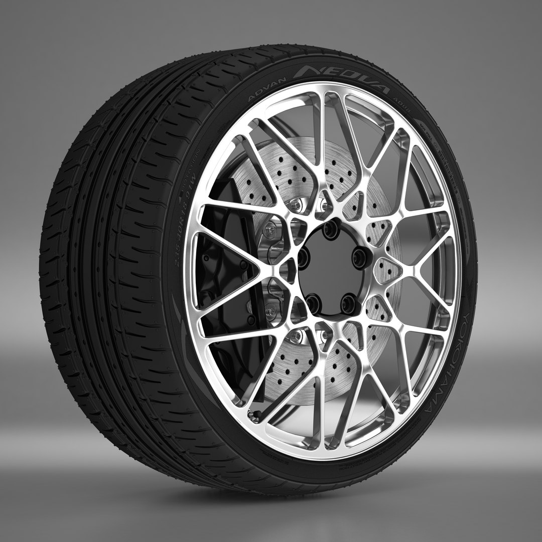 Hamann Rim Tyre 3d Obj