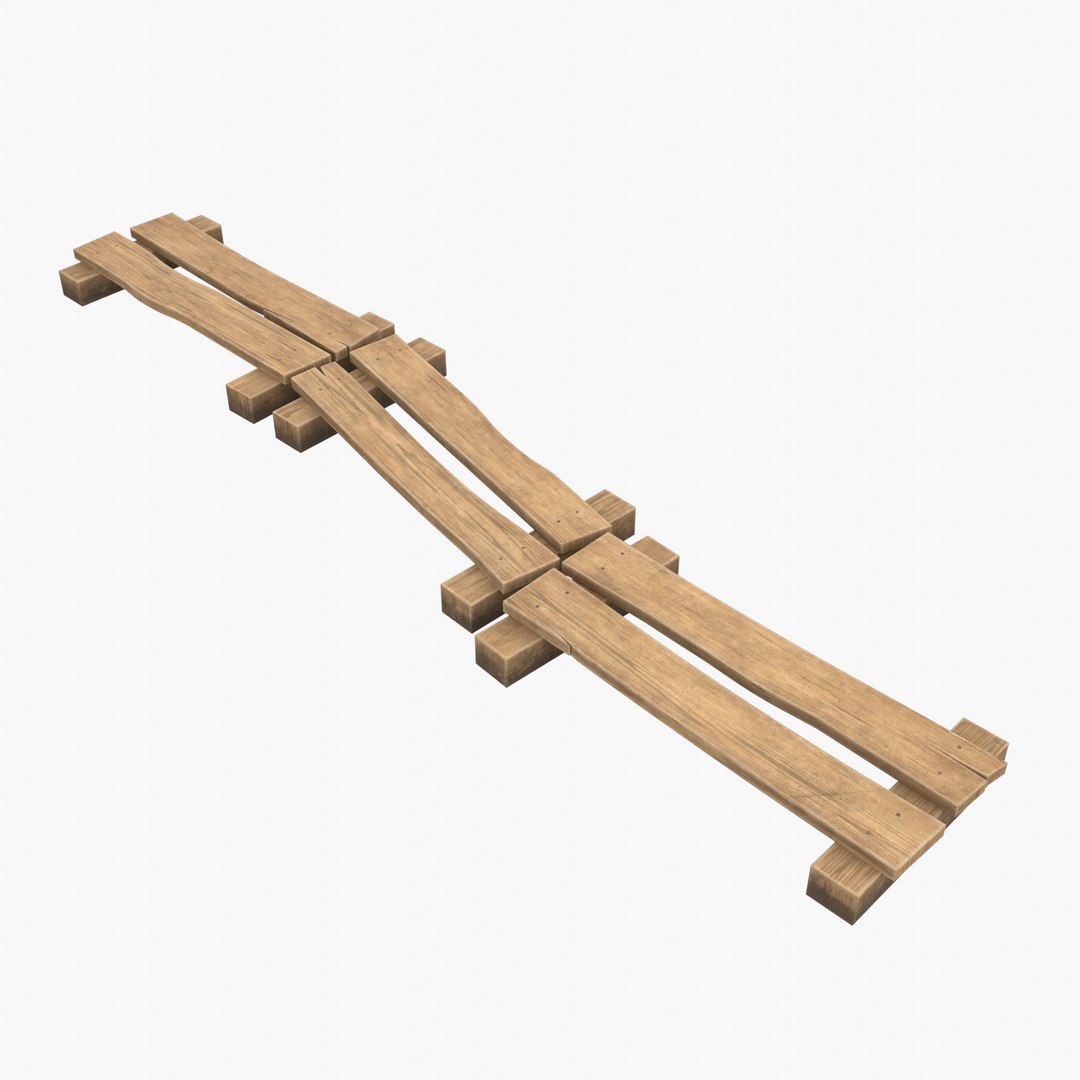3D Model Bog Bridge - TurboSquid 2410524