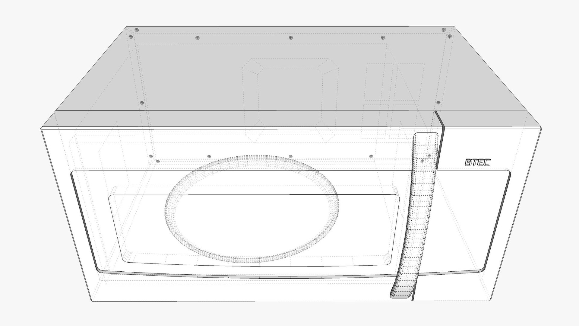 Microwave Oven - Kitchen Appliances Model - TurboSquid 2259915