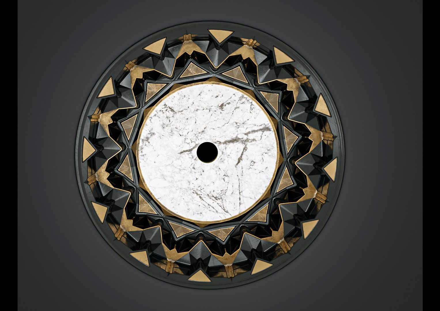 Muqarnas Dome 3D Model - TurboSquid 1698581