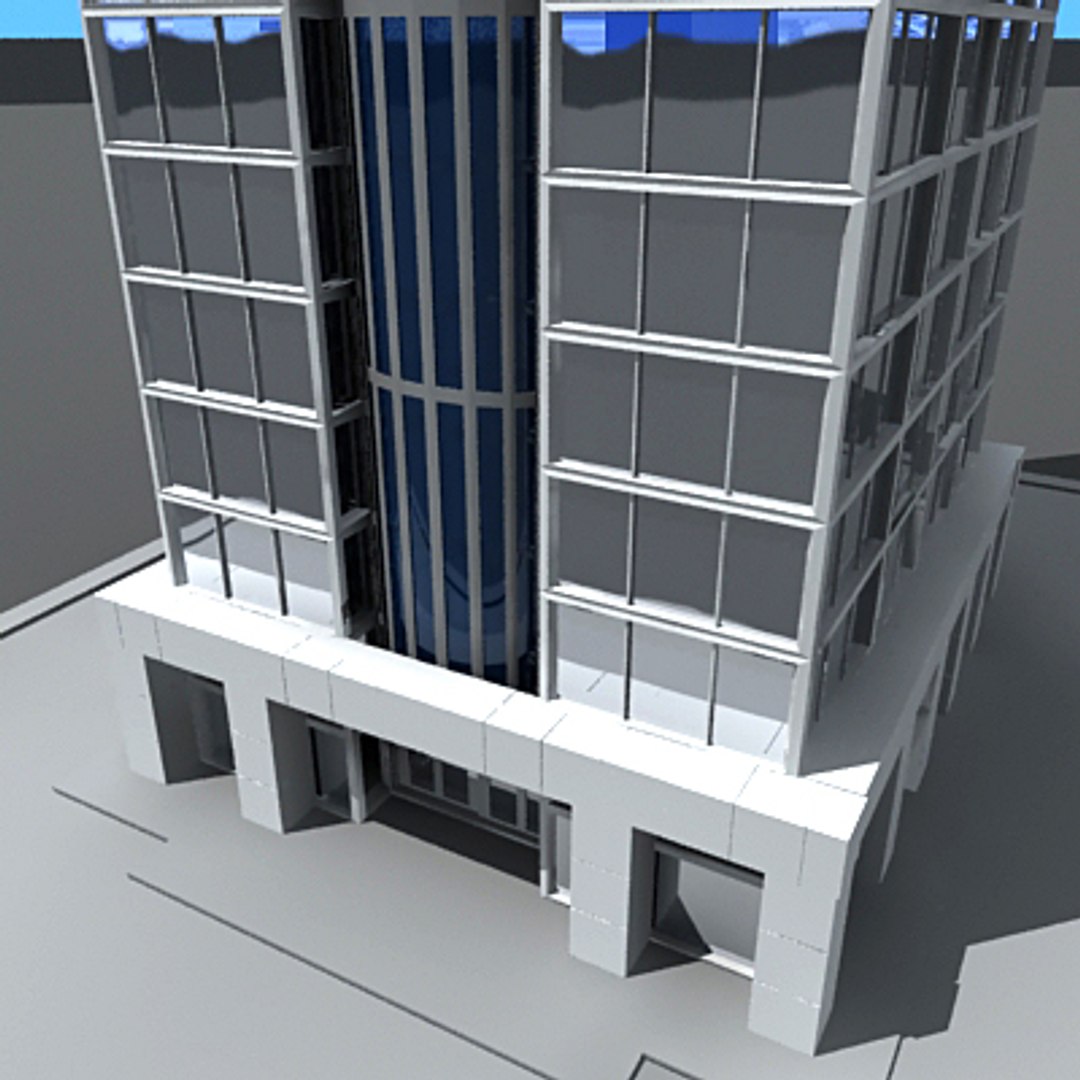 3ds Max Skyscraper Building Tower