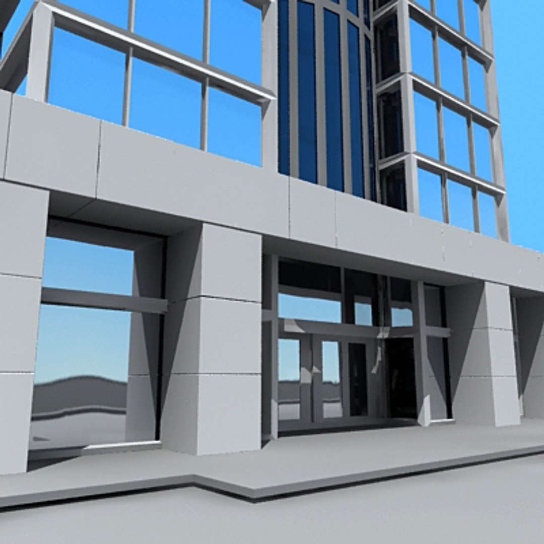 3ds Max Skyscraper Building Tower