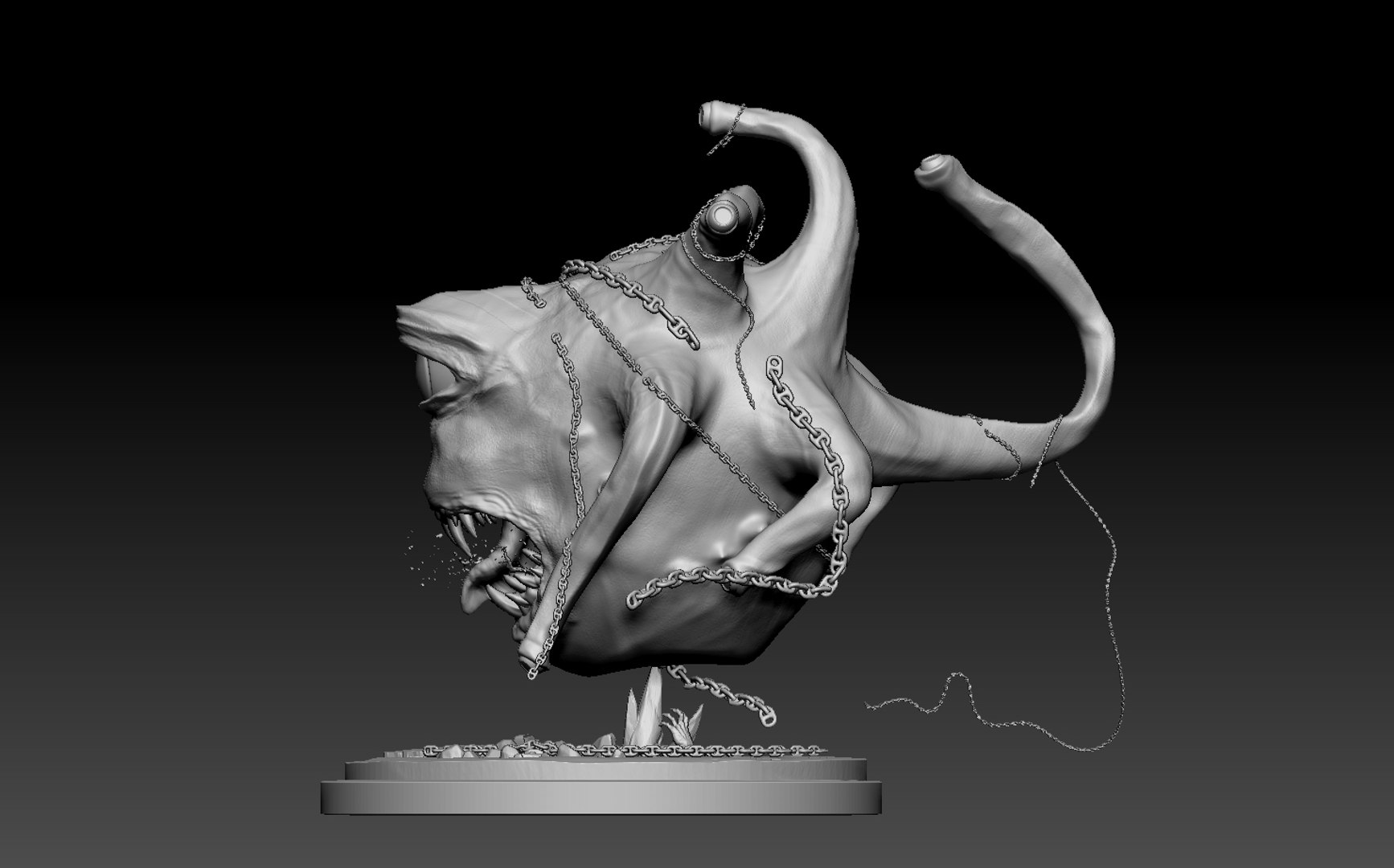 3D Beholder Dungeons Dragons Model - TurboSquid 1240803