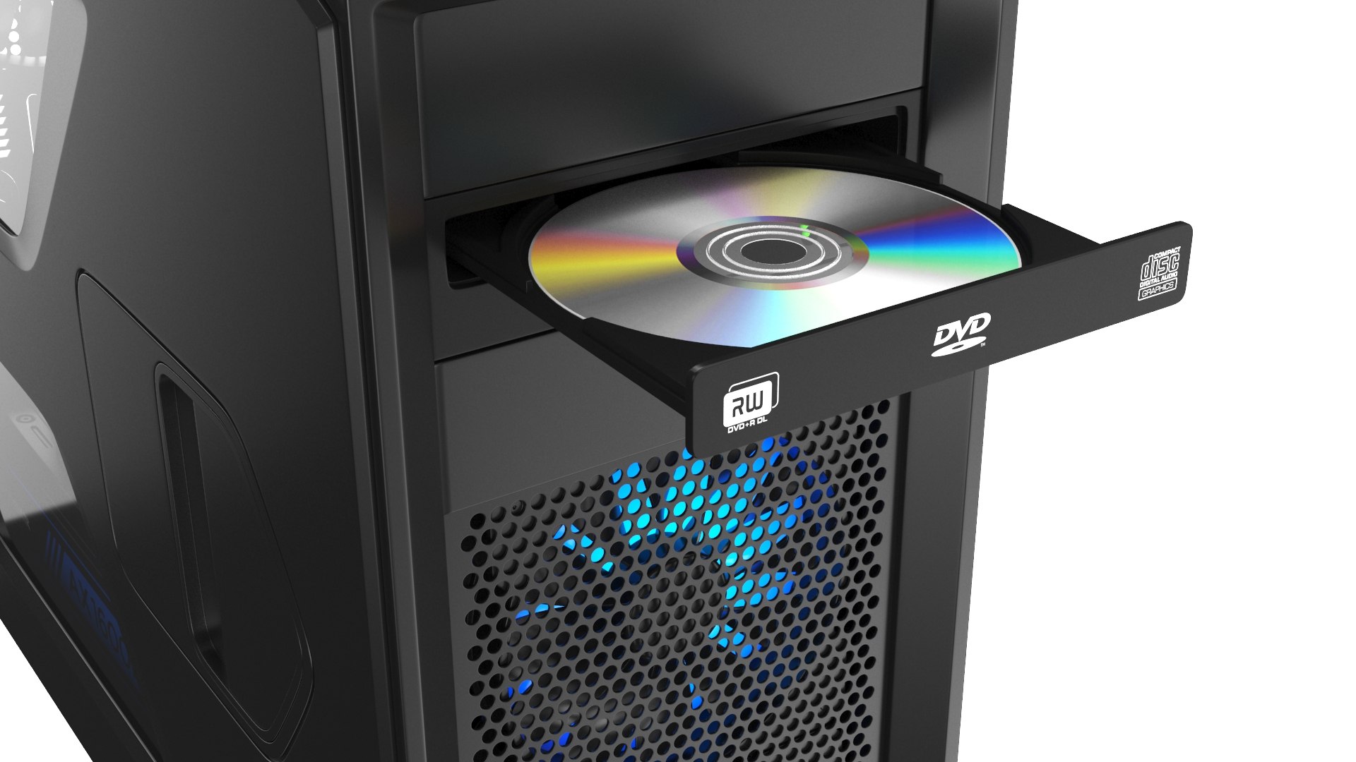 3D Computer Tower Case Model - TurboSquid 1830786