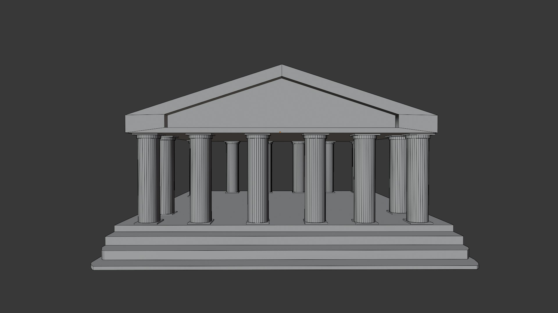 Ancient Greek Temple 3D Model - TurboSquid 2243758