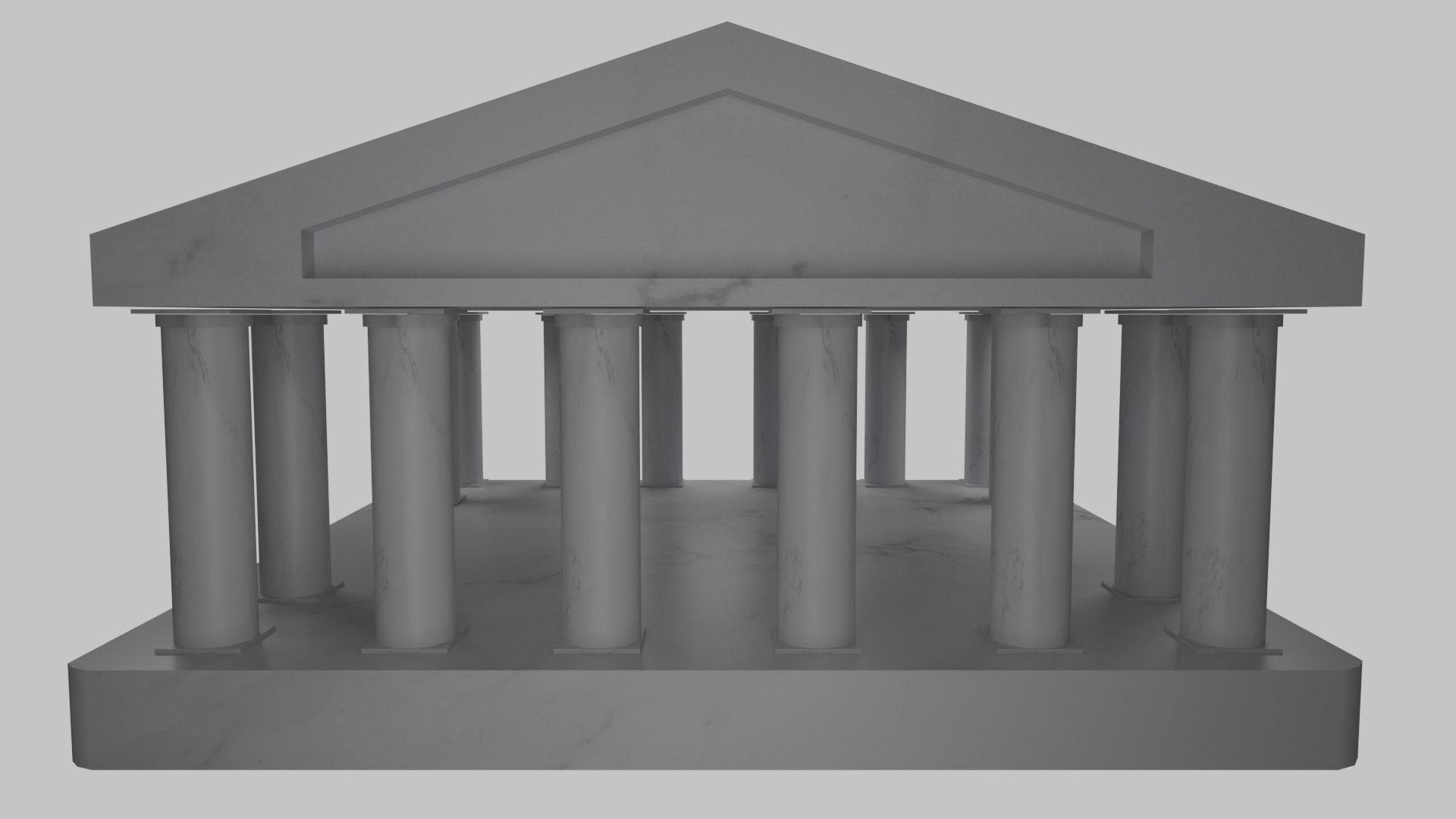 Ancient Greek Temple 3D Model - TurboSquid 2243758